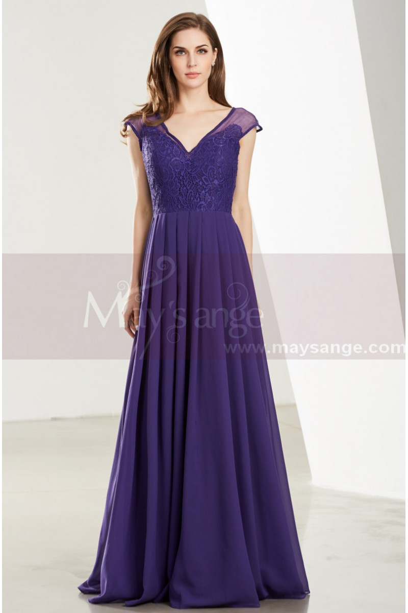 Long Purple Dress| Vintage Dresses