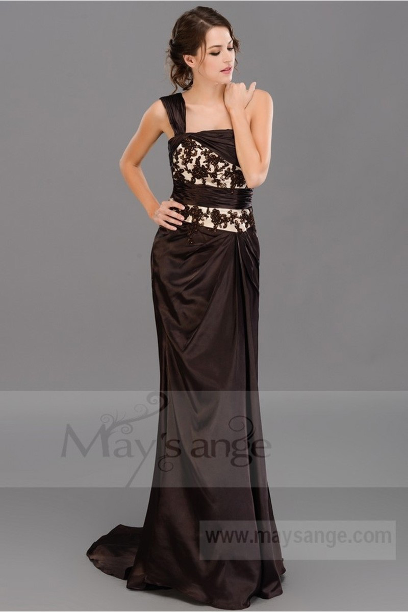 SPY ME robe longue de soirée maysange satin - Ref L473Promo - Robes de ...