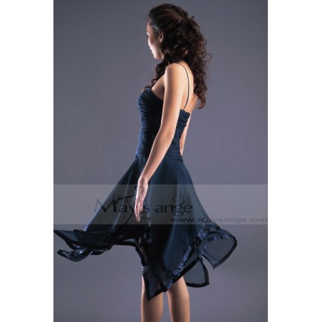 Robe de cocktail Bleu marine chic - Ref C181 - Robe de cocktail