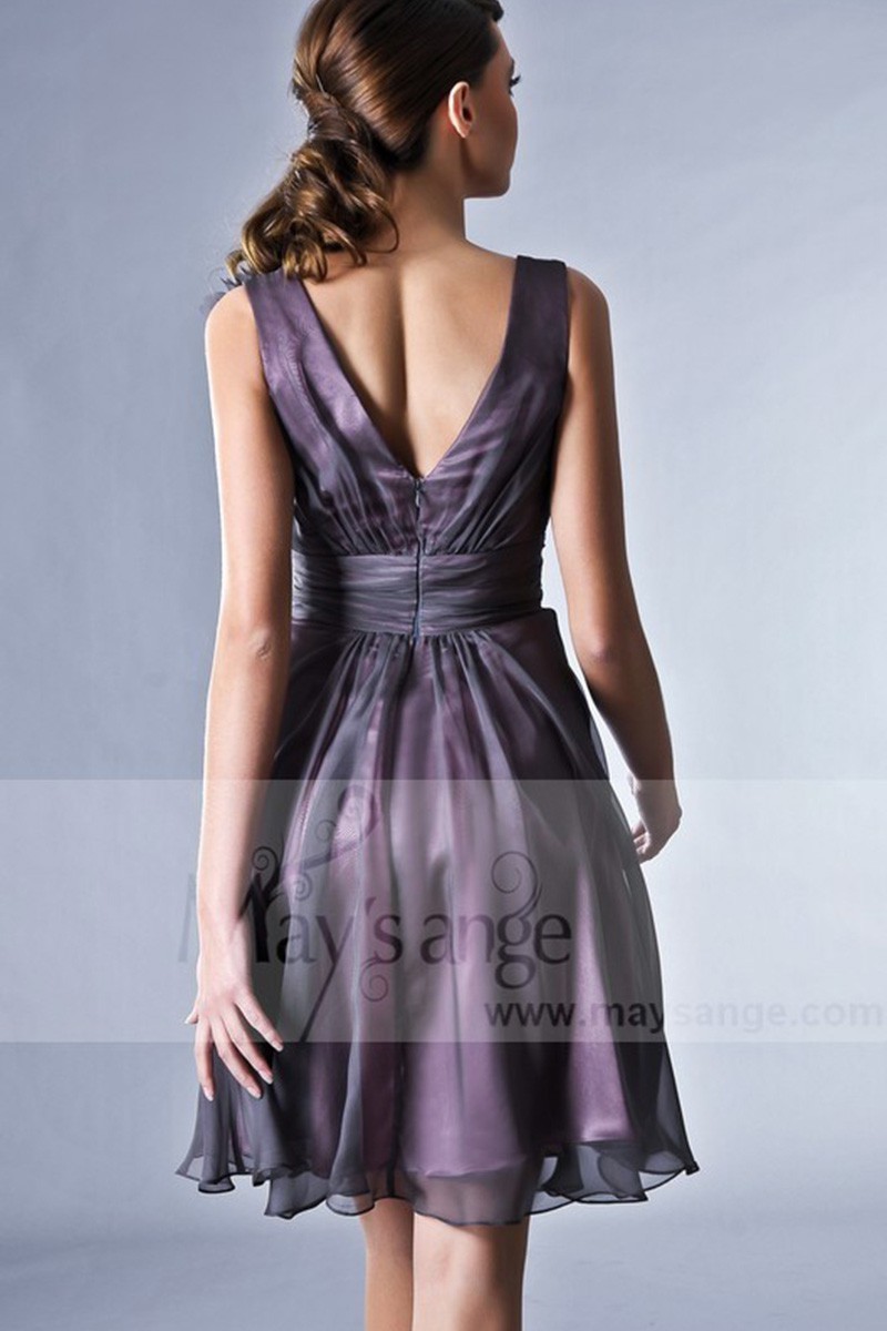 Short Grey Cocktail Dress