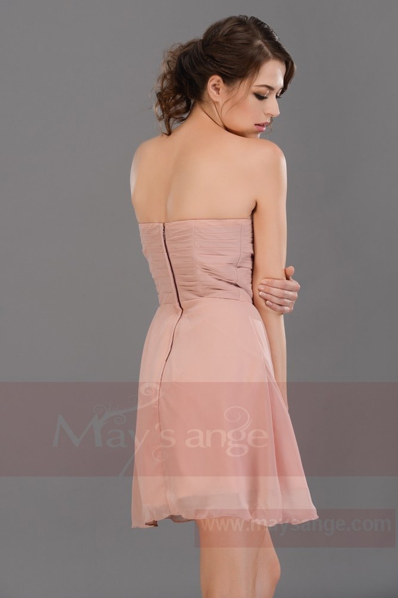 Robe Courte Chic Pour Demoiselle Dhonneur Ref C689 Robes